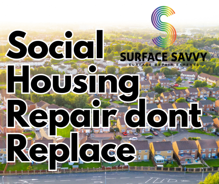 Social housing in partnership with Surface Savvy - Surface Savvy | Surface Repair Experts